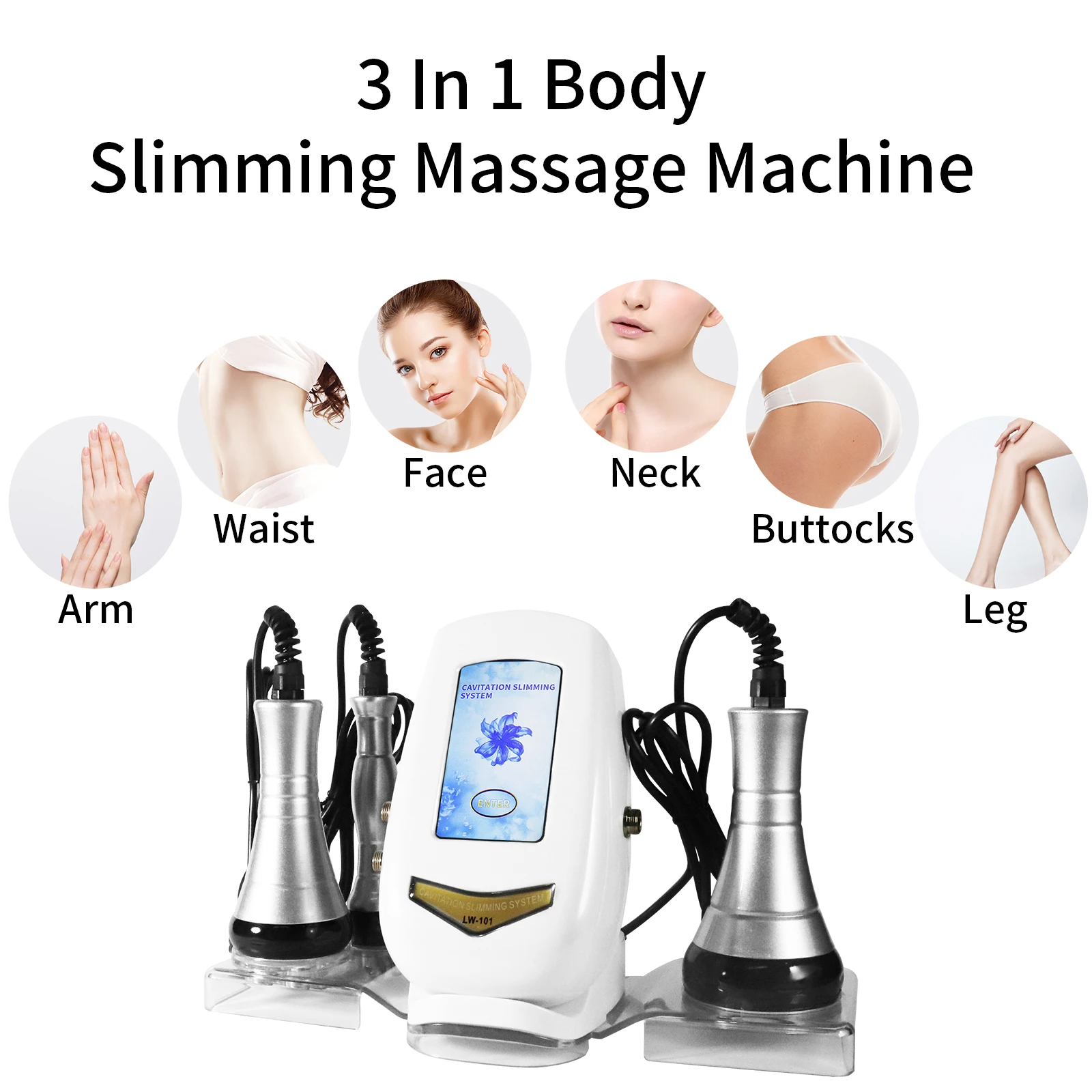 Top Sale Rf 40k Portable Fat Burning Massage Body Slimming Shape ...