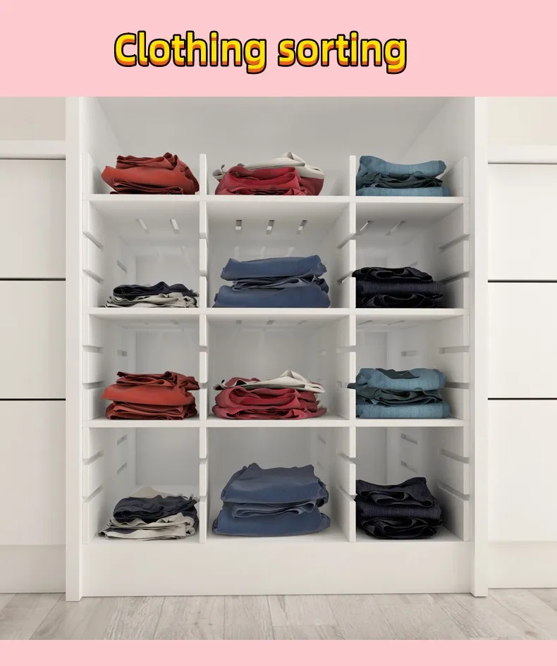 Drawer Divider Storage Partition Board Compartment Dressing Table ...