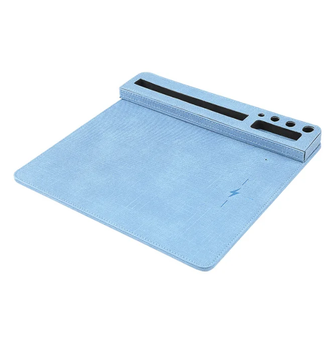 3 In 1 Wireless Mouse Pad Charger Mobile Phone Bracket Pen Slot Storage ...