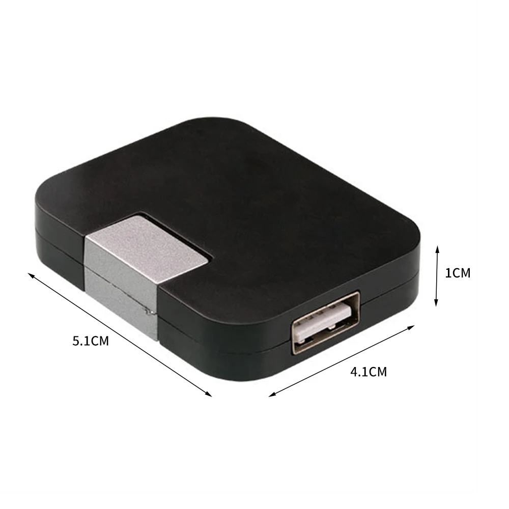 Best Selling Custom Square Shape Foldable 4-port Usb Hub 2.0 For Data ...