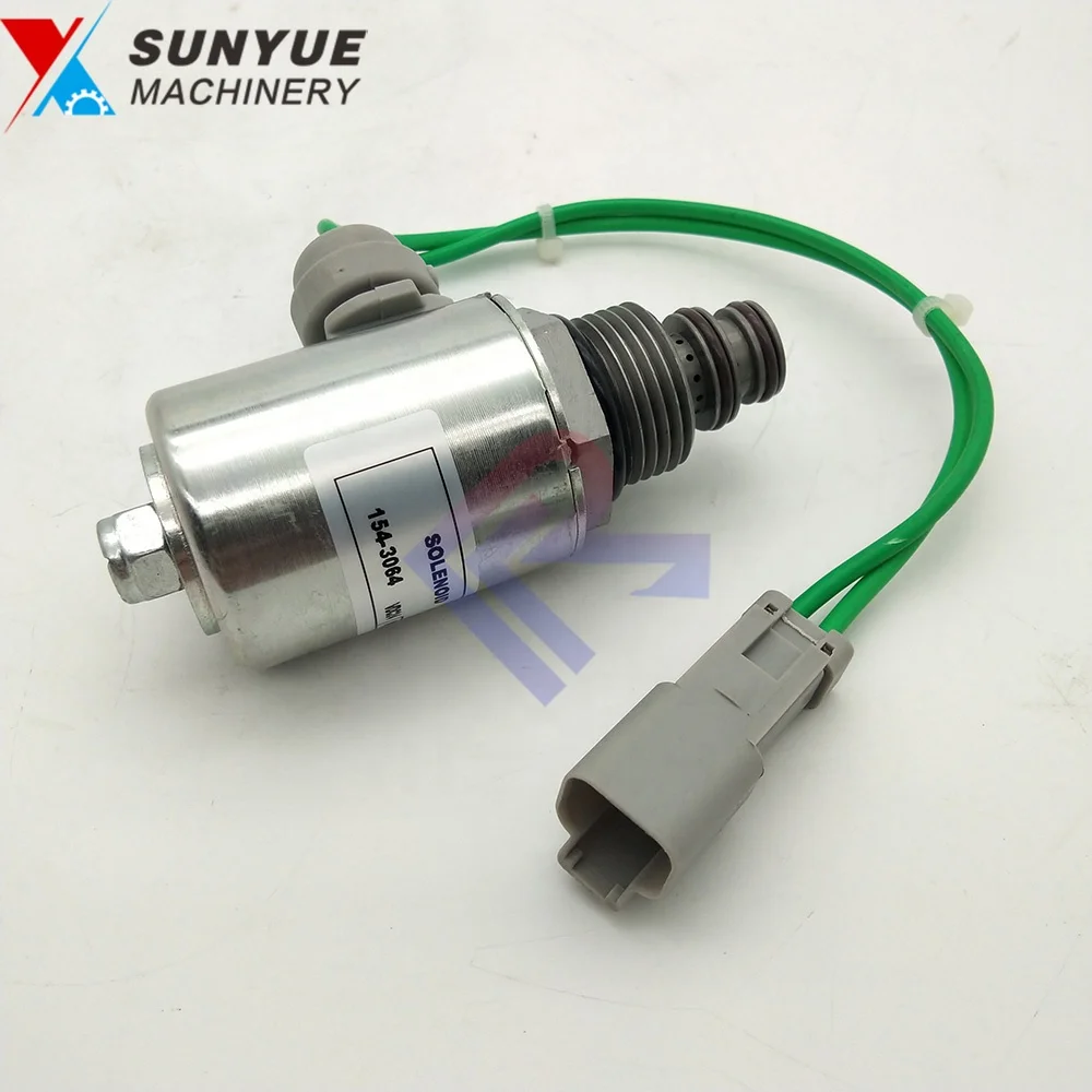 154-3064 1543064 الديزل منع تسرب الملف اللولبي صمام ل 16H 24H 163H E ...