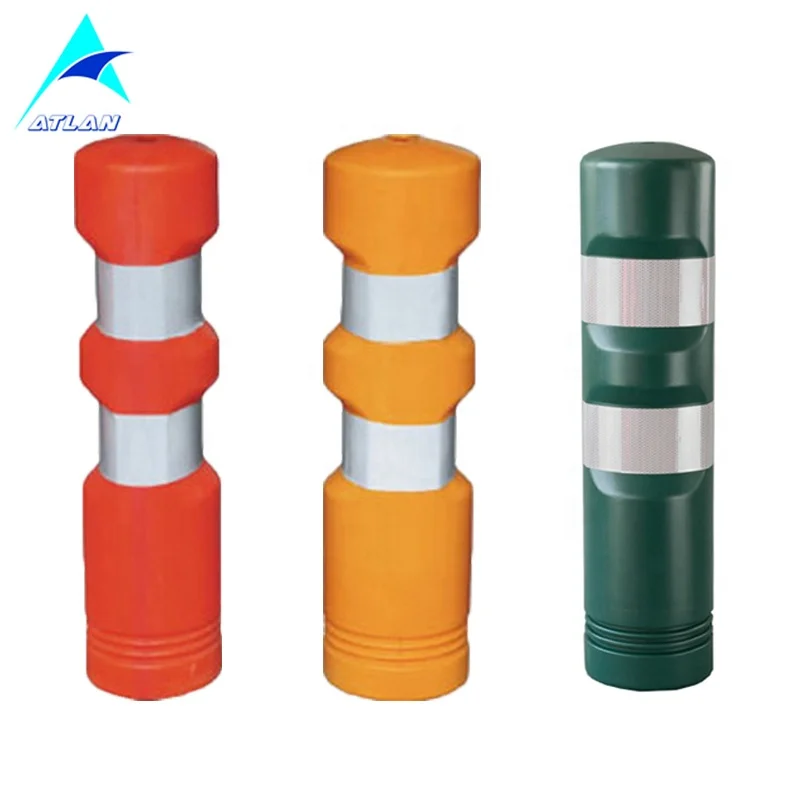 China 750mm Highly Visible post PVC Flexible Warning Post traffic ...