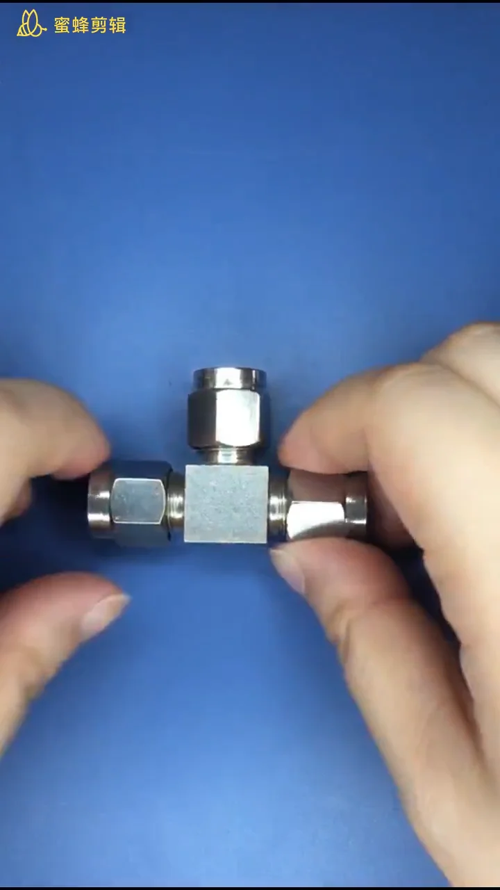 Swagelok 1/4 Stainless Steel Straight Joint Compression Tube Fitting ...