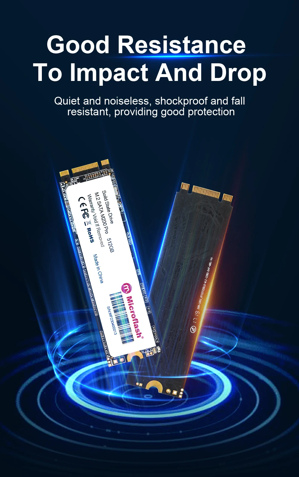 Microflash M.2 Sata Ssd Original Internal Solid State Disk Hard Drive ...