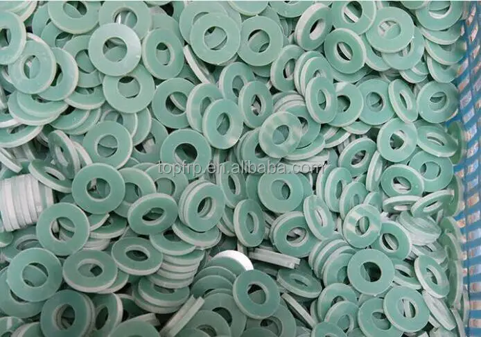 Flat Epoxy Fiberglass Insulation FR4 G10 Washers | Customized Size ...