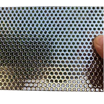Stainless Steel Punched Sheet /perforated Plate Metal Screen Mesh Panel ...
