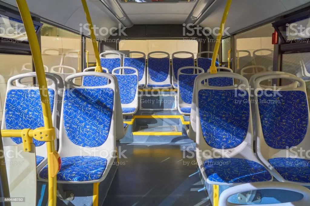 Public City Bus Seat Classic Installation Minibus Transportation Seat