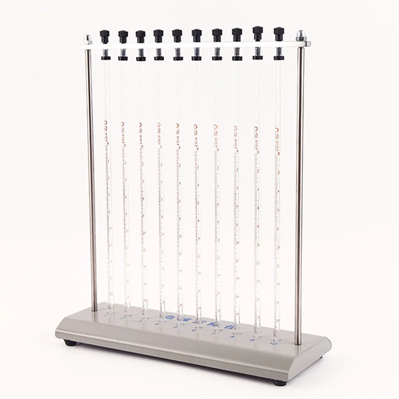 10hole 6 Holes Glass Wintrobe ESR Tube Stand - Reliable Support