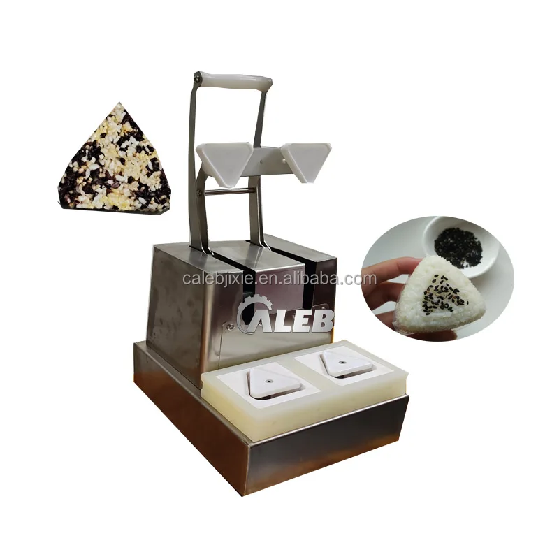 Manual Elipse Sticky Rice Triangle Onigiri Maker - High Productivity