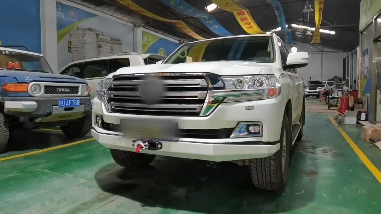Upgrade Body Kit Lc200 Front Bumper Lip For Toyota Lc200 Land Cruiser ...