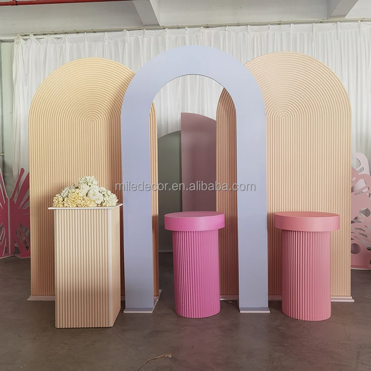 Acrylic Wedding Backdrop Stand - Elegant Event Display