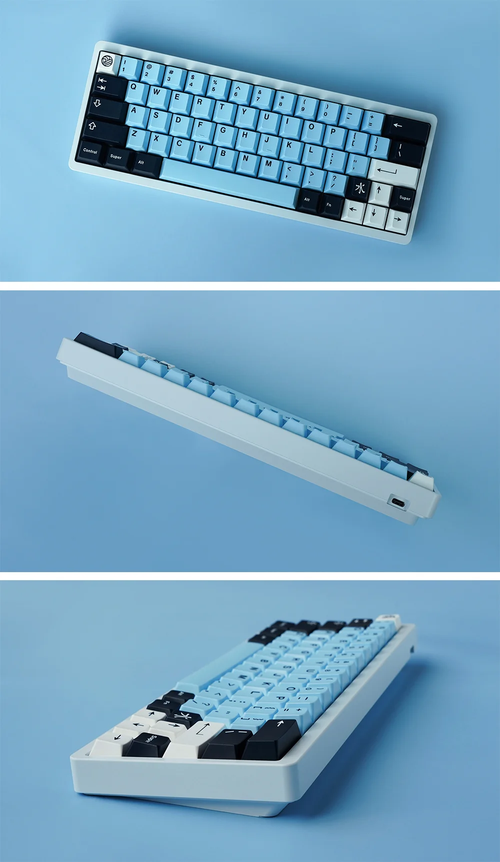 Aluminum Keyboard Machining CNC Tray Mount Case Keyboard Kit Hot Swappable