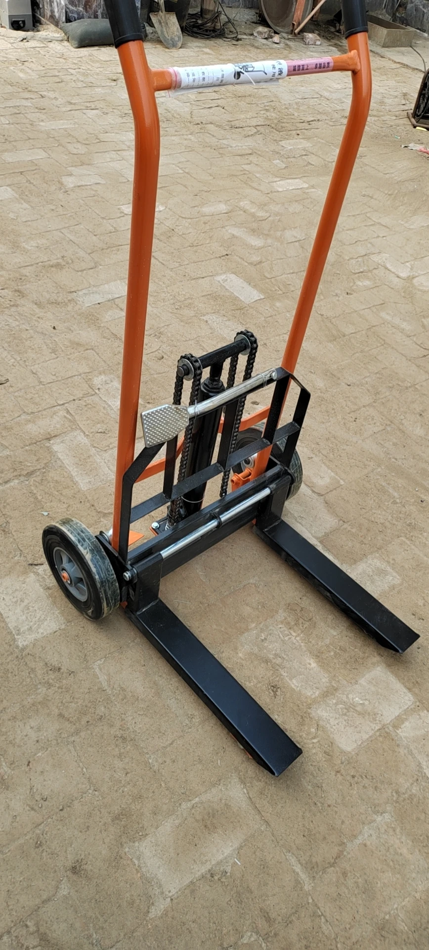 New Design 200kg Light Weight Mini Hydraulic Fork Hand Portable Manual ...