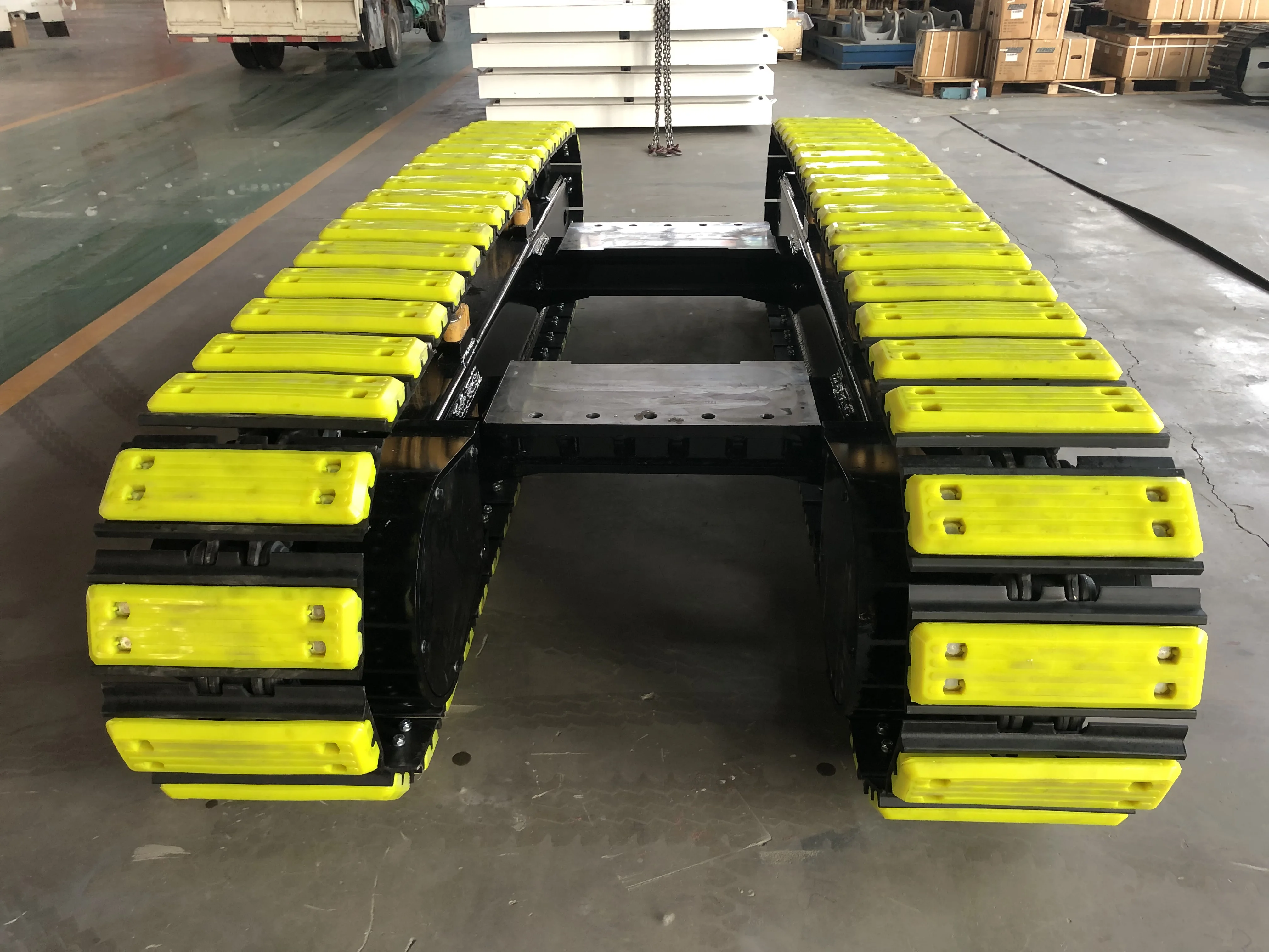 JINLIANG Rubber Crawler Chassis for Mini Hydraulic Excavators