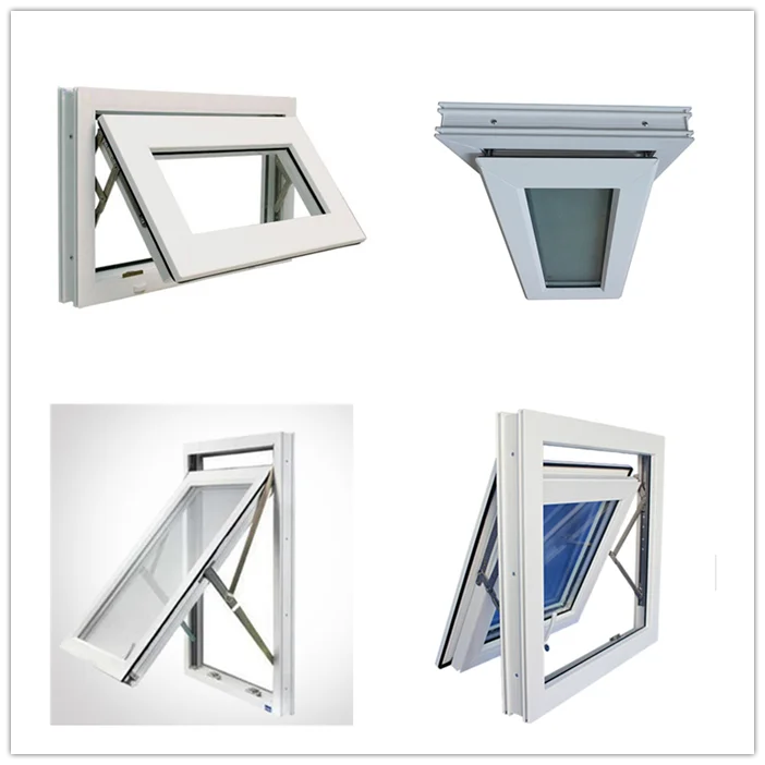Conch Branch Double Swing Casement Window with Top Awnings