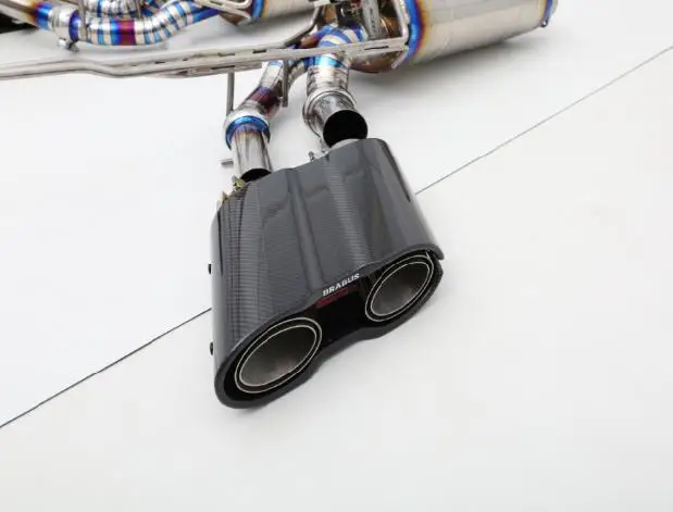 Brabus Light Up Exhaust Tips For G Class G500 G63 W464 4.0t Valvetronic ...