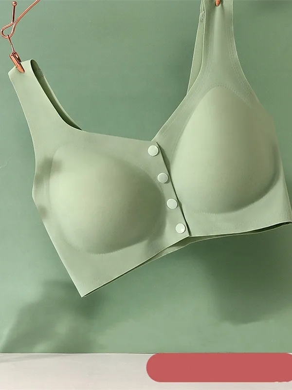 Wholesale Plus Size Underwear Nursing Women's Front Buckle Gather Anti ...