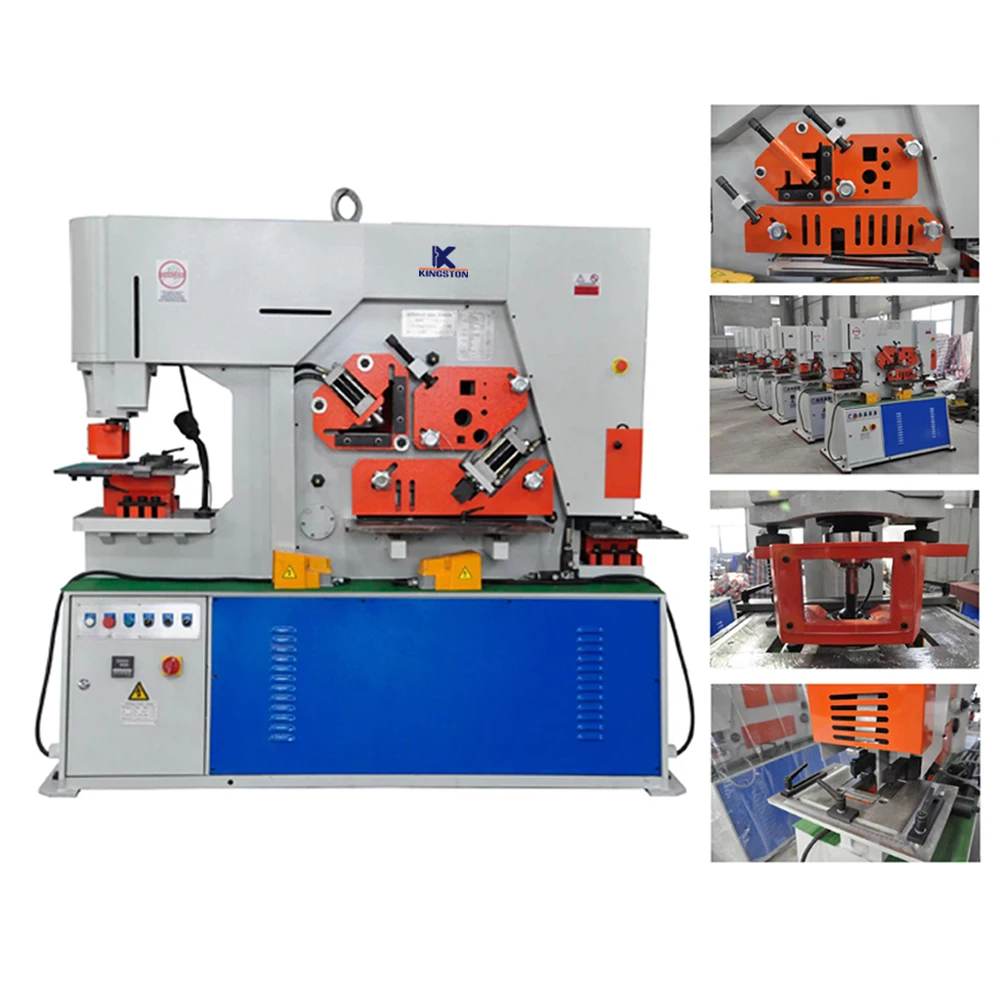 Q35y Series Hydraulic Iron Worker Punching Machine Metal Shear ...