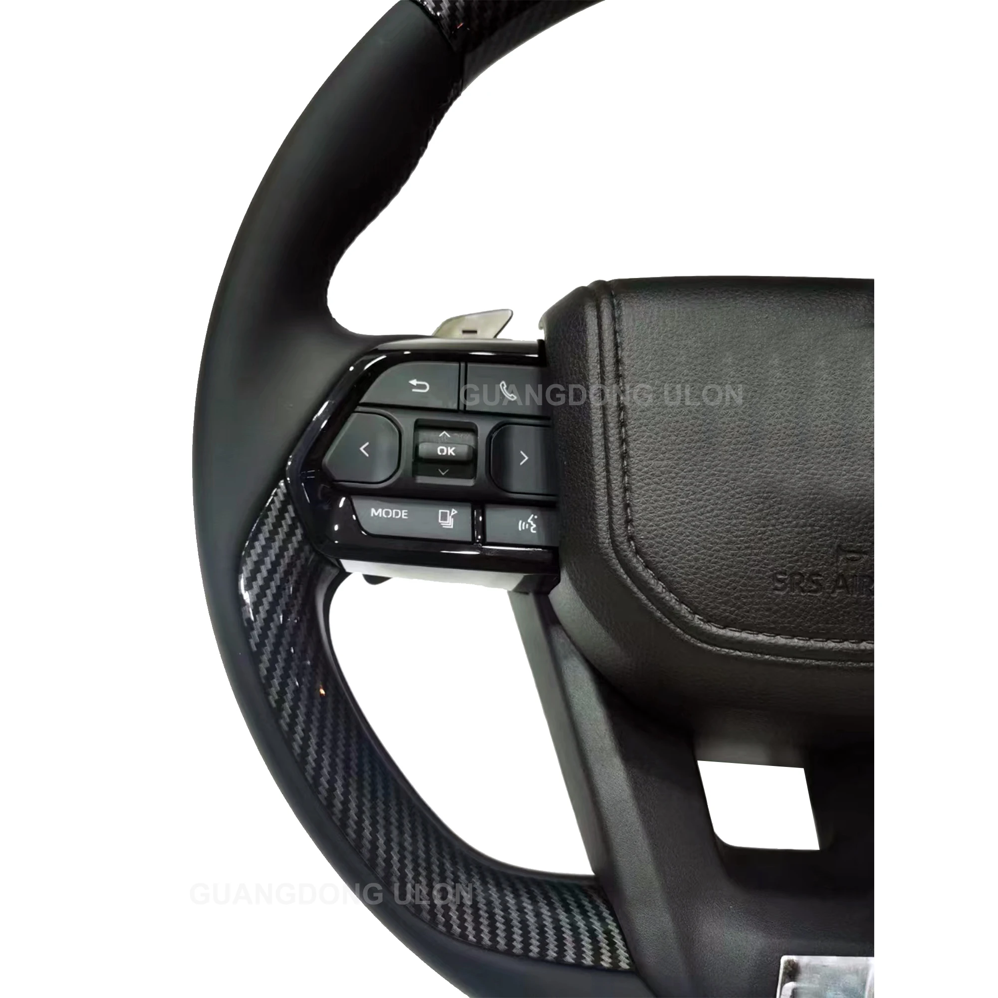 Carbon Fiber Steering Wheel with Shift Paddles for 2008-2021 Toyota ...