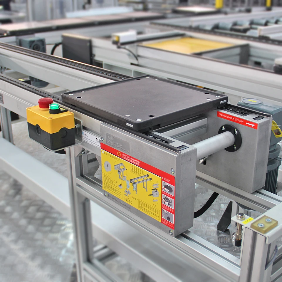 Top Quality Aluminium Profile PTS2 Double Speed Chain Conveyor for ...