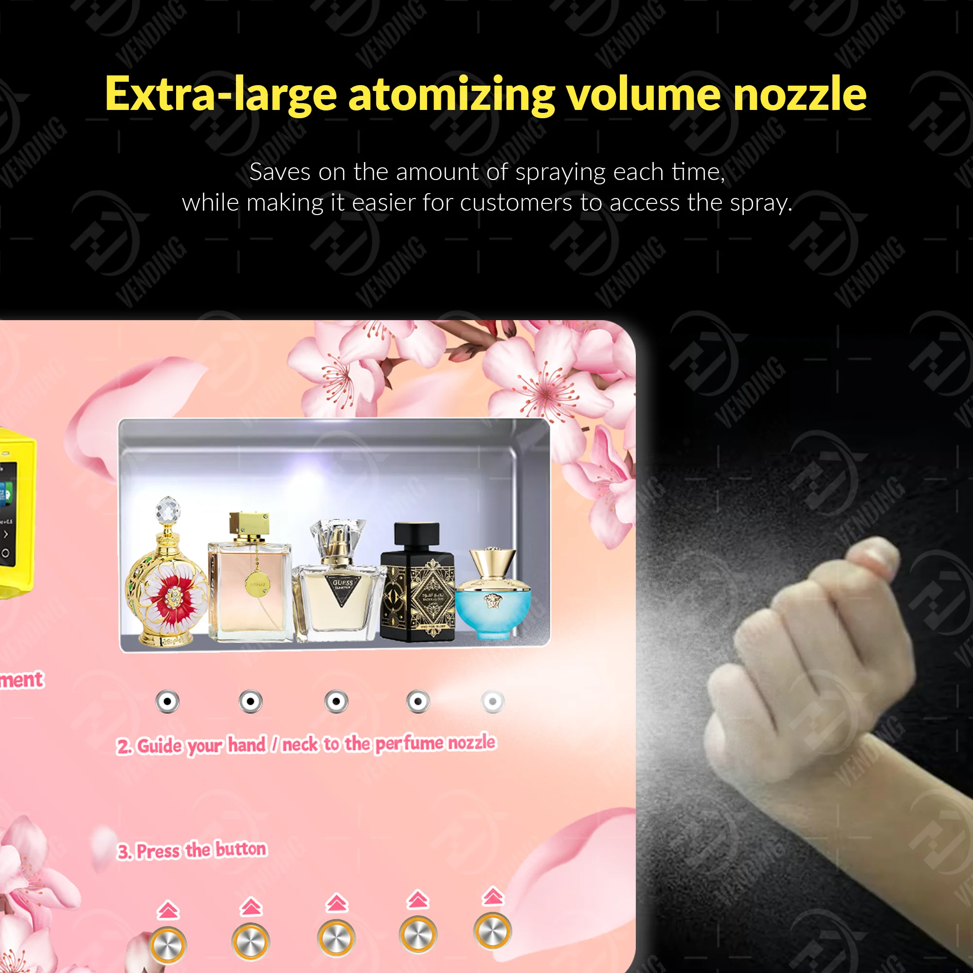 Automatic Perfume Vending Machines in China - Smart & Customizable