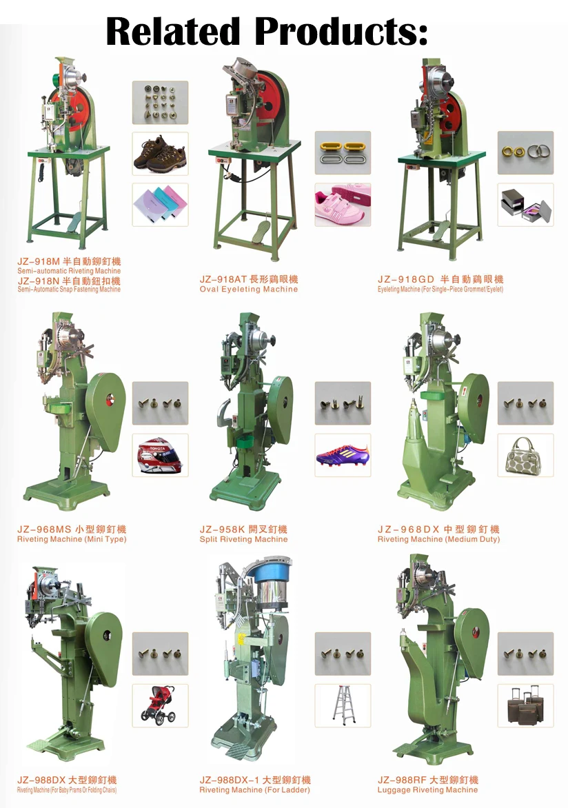 Semi-automatic Diamond/rhinestone Rivet Machine - JZ-918M