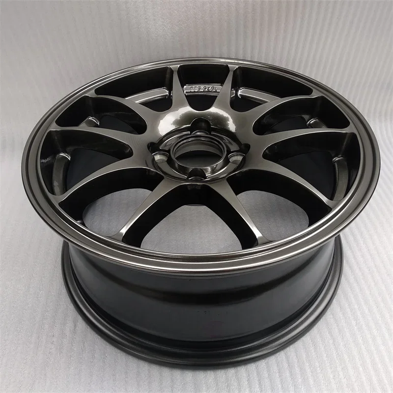 Multi Spoke Design Gray Black Mags Passenger Car Wheels With Pcd 5x100 ...