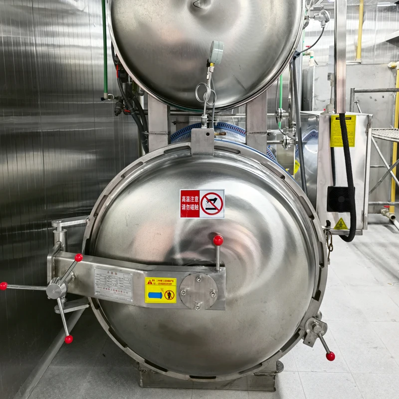 Full Automatic Retort Food Autoclave Bottled Sterilization Retort Soft ...