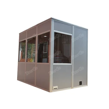 Portable Soundproof Equipment Translation Cabin Dark Grey ...