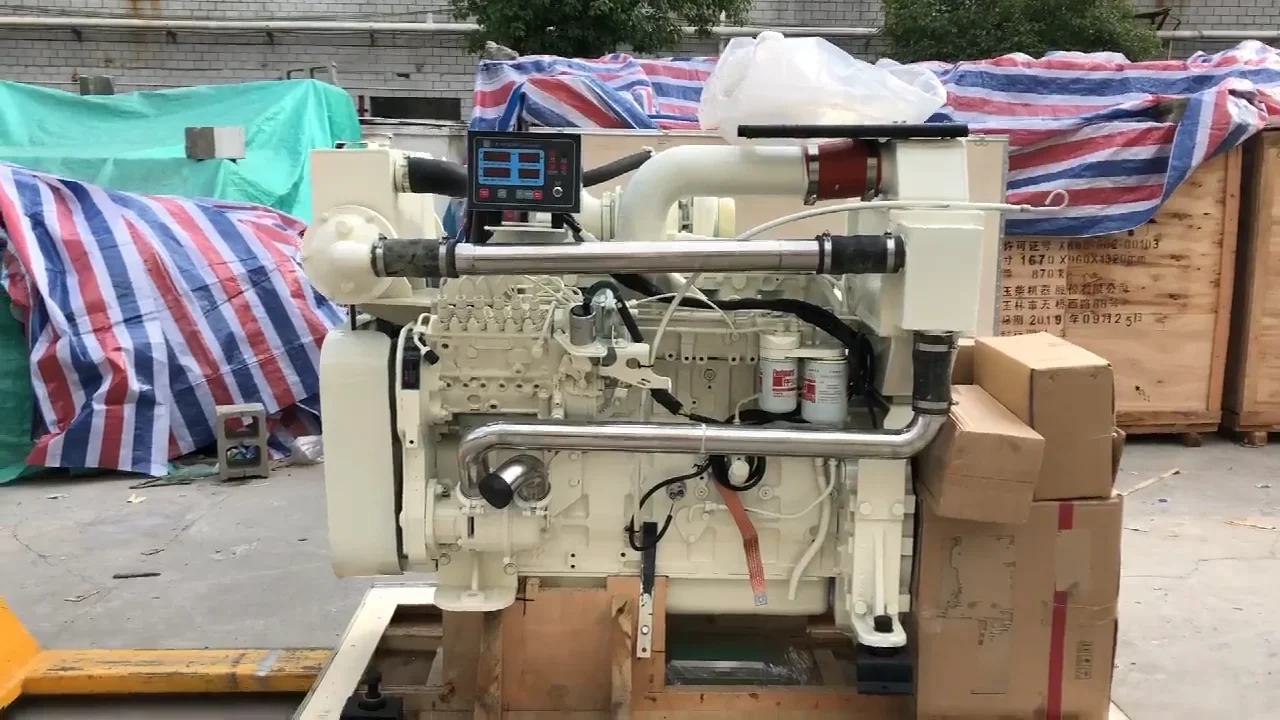 Genuine And New Type 250kw 2200rpm Water Cooled 6 Cylinders 6ltaa8.9 ...