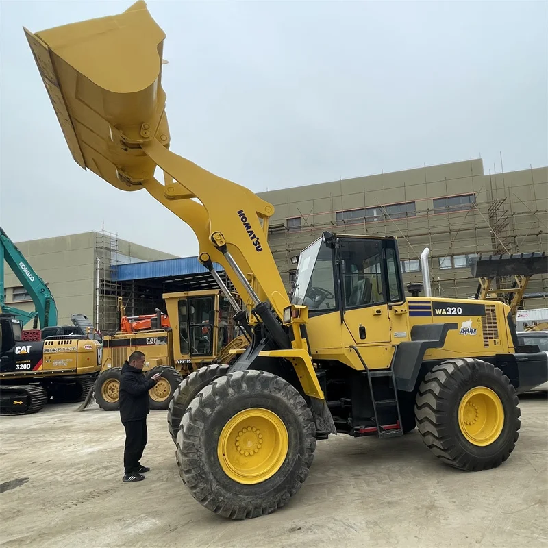 Original Wa 320-5 Komatsu Wa470 Front Loader Used Japan Komatsu 320-5 ...