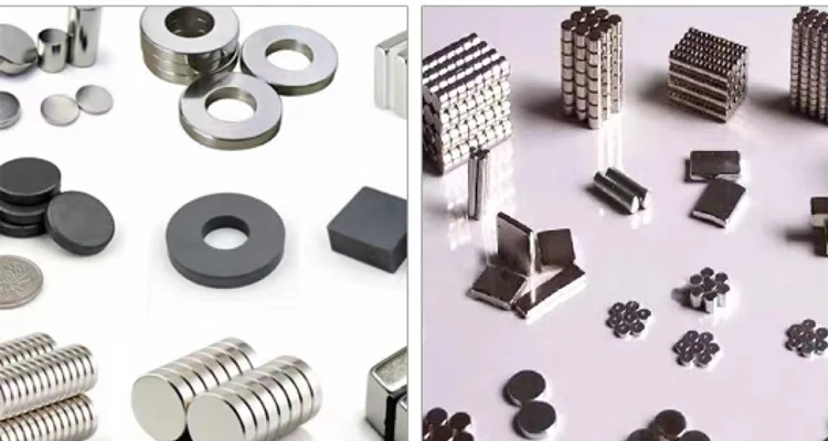 Ferrite Ring Magnets with Holes - Round Disc Donut Magnets for ...