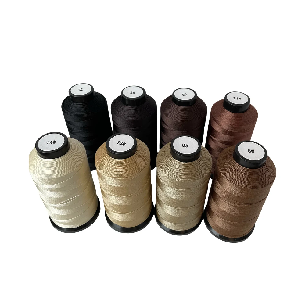 High Quality Popular Nylon Polyester Hair Extension Weaving Thread ...