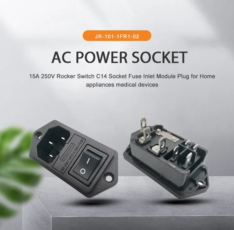 JEC 10A 250V JR-101-1FR1-02 AC Power Switch - Reliable & Versatile