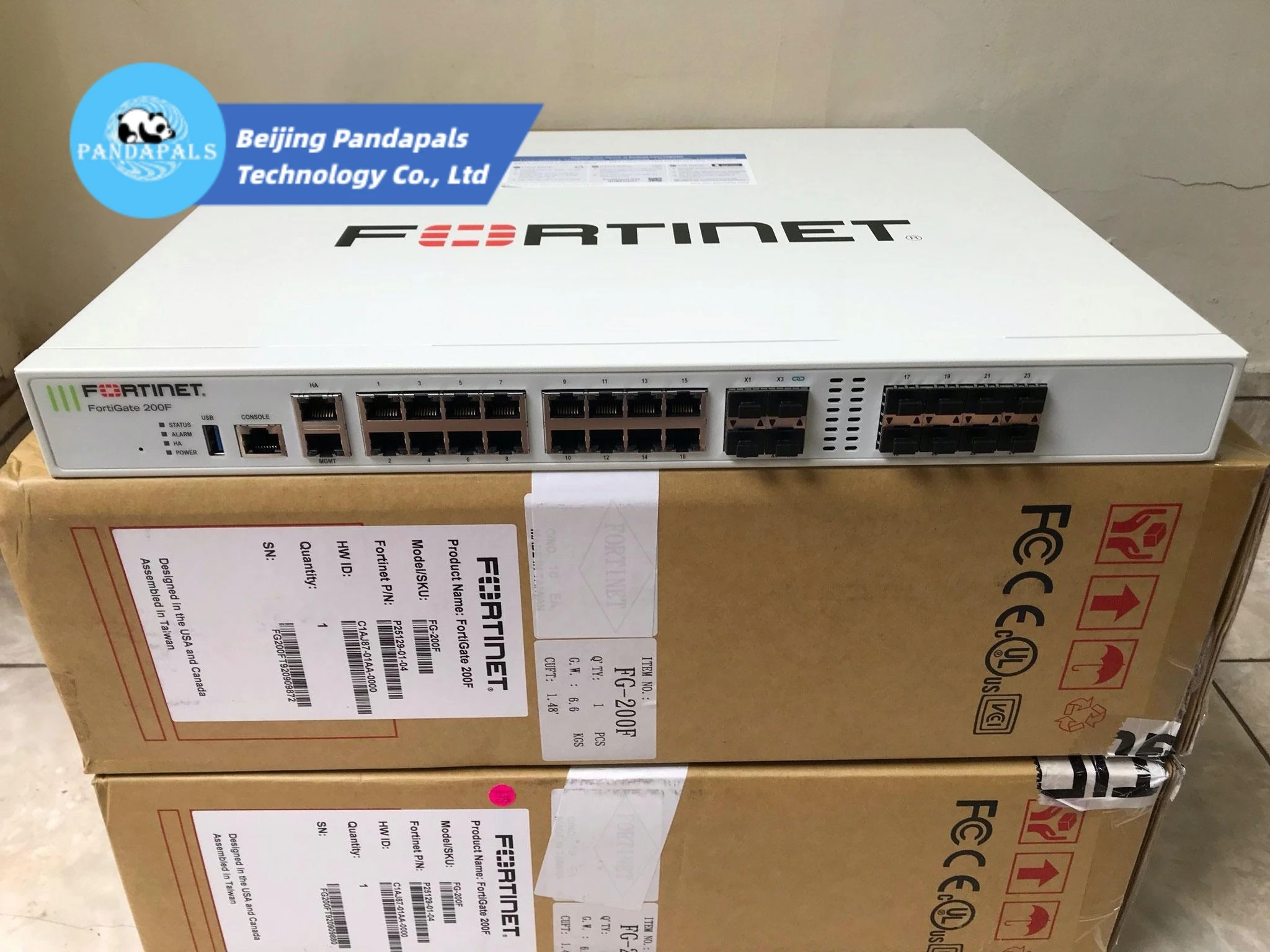 Fortinet Fortigate FG-200F Firewall - 3 Gbps Threat Protection