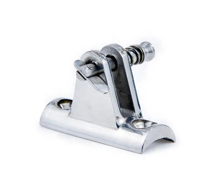Stainless Steel 316 Bimini Hardware Rail Hinge With Removable Pin - Buy ...