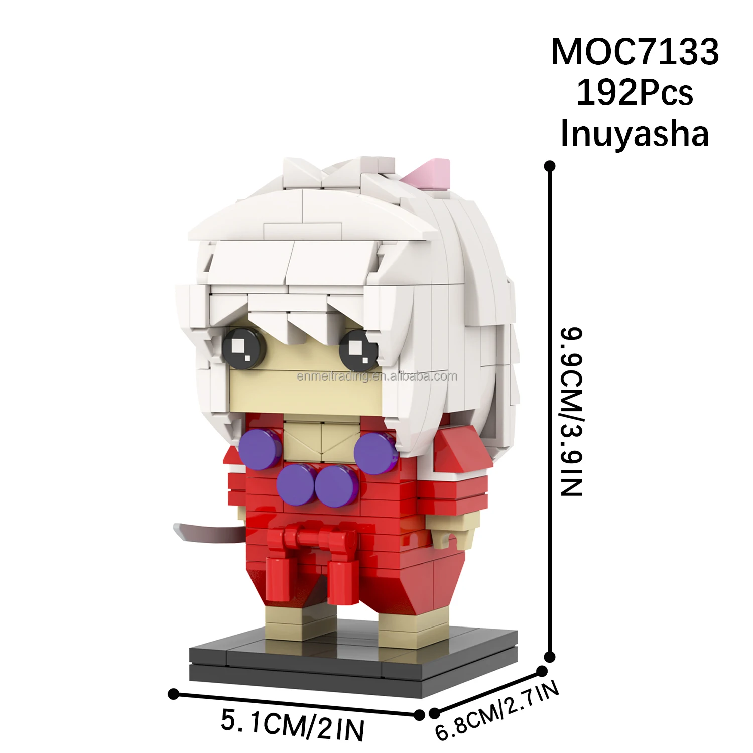 Anime Inuyasha Lego Building Block Set for Kids - Customizable