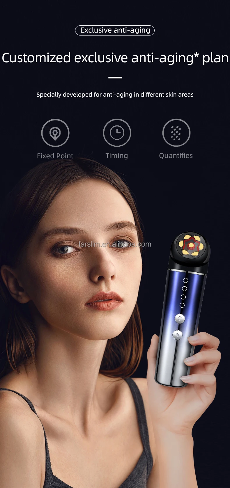 Multi-effect Radio Frequency Skin Care Beauty Instrument Bio ...