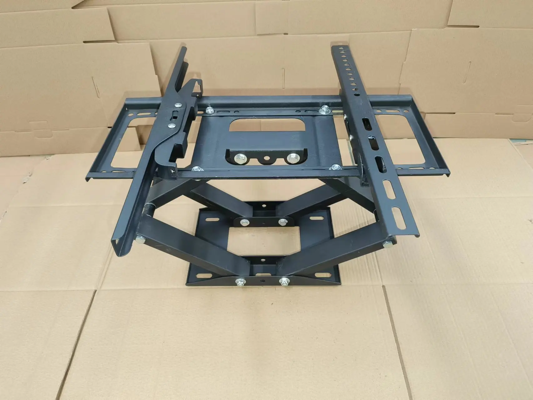 Full Degrees Swivelfull-motion Rotating Removable No Stud Tv Wall Mount ...