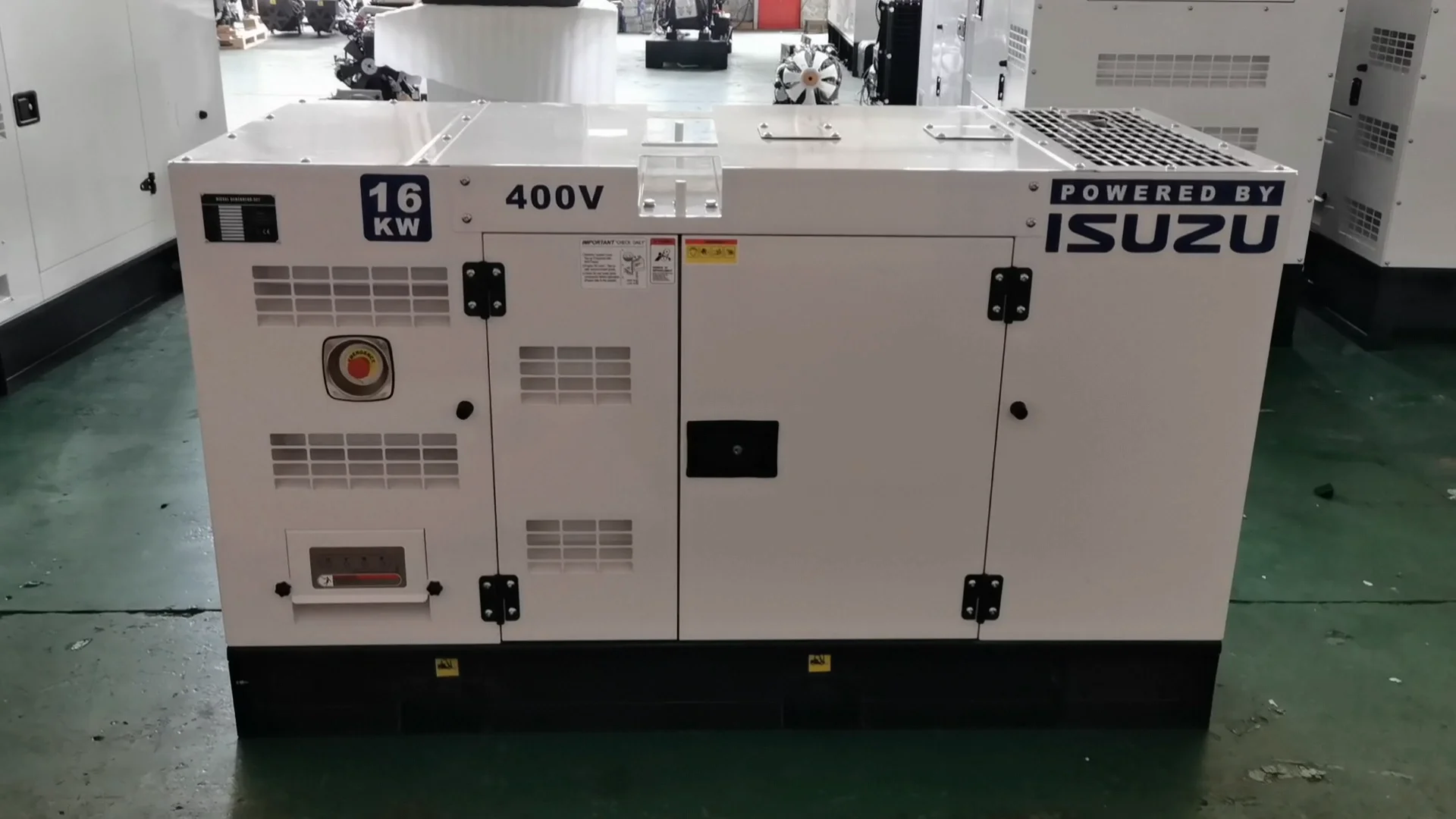 Emergency Diesel Genset 24kw 30kva 26kw 33kva 50hz 63db Silent Type ...