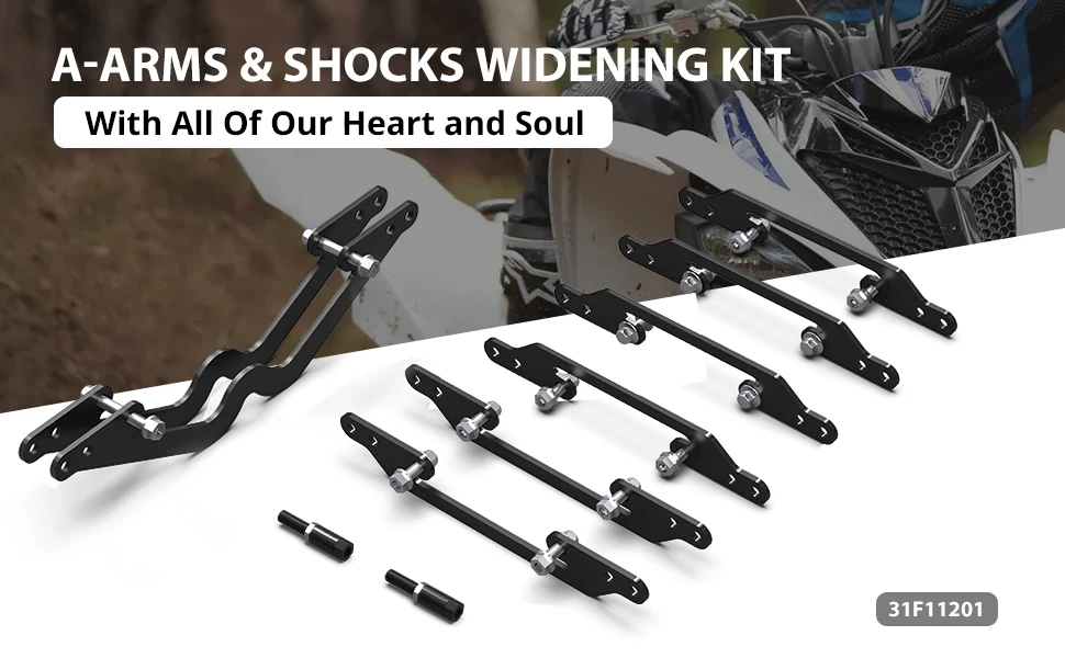 Nicecnc A-arms & Shocks Widening Kit For Yamaha Raptor 700 700r 2006-2021 2022 2023 - Buy A-arms ...