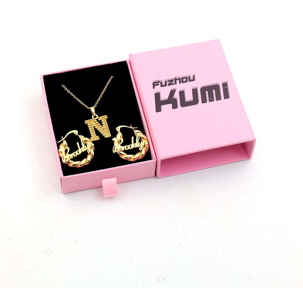 Fashion Jewelry for Kids Name Children's Set Stainless Steel Cartoon ...