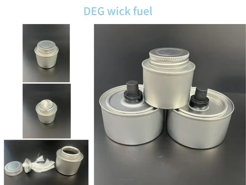 Food Warmer Fuel - 6 Hour Wick Fuel for Efficient Heating