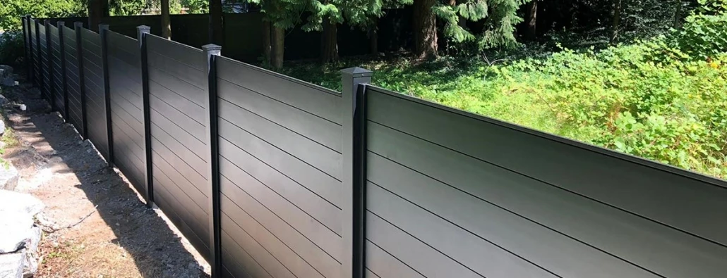 Slats Picket Garden 3d / Blade / Radiator Fence Panels Black Aluminum ...