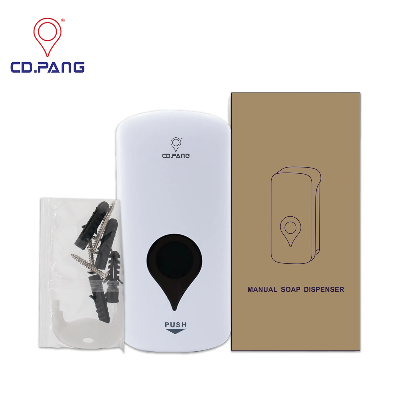 Cd.pang 2022 New Trend Product 500ml Abs Wall Mounted Manual ...