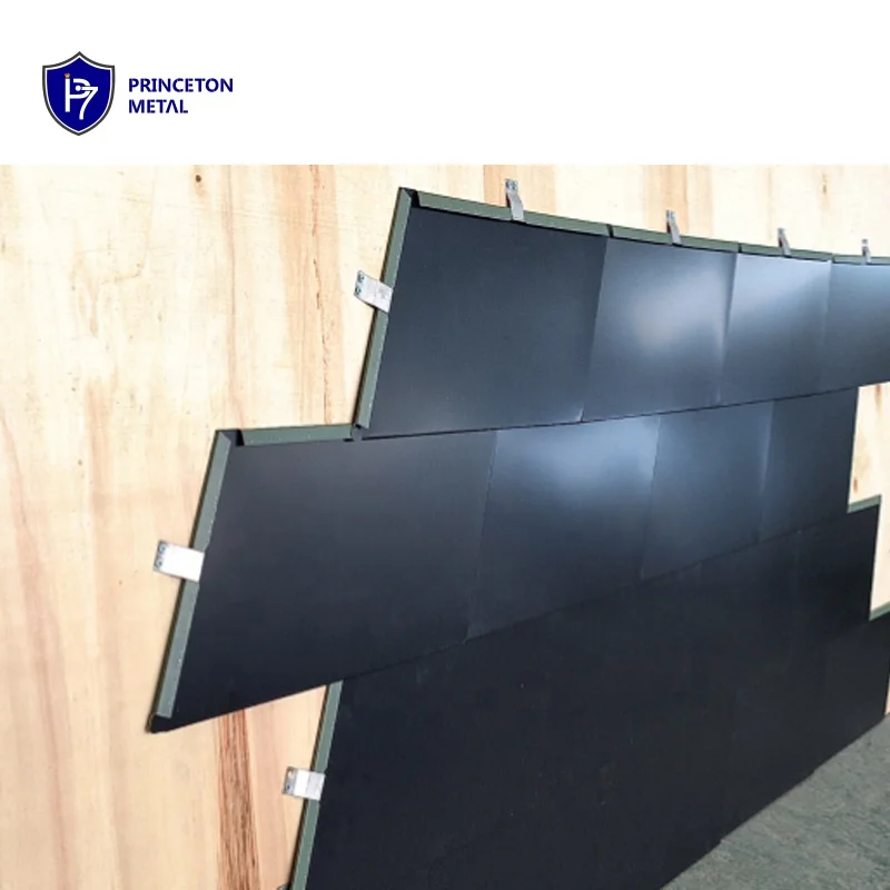 Modern Aluminum Shingle with PVDF Surface Treatment and RAL Color for ...