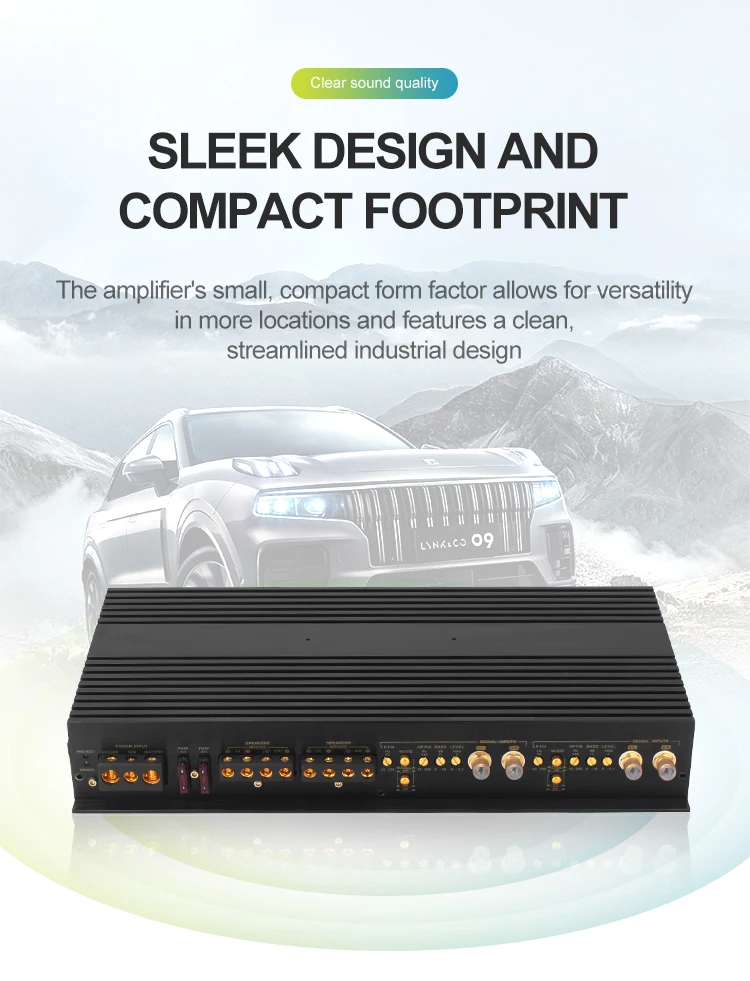 4 Channel Korean Class Ab Power Car Audio Bass Subwoofer Amplifier Cars ...