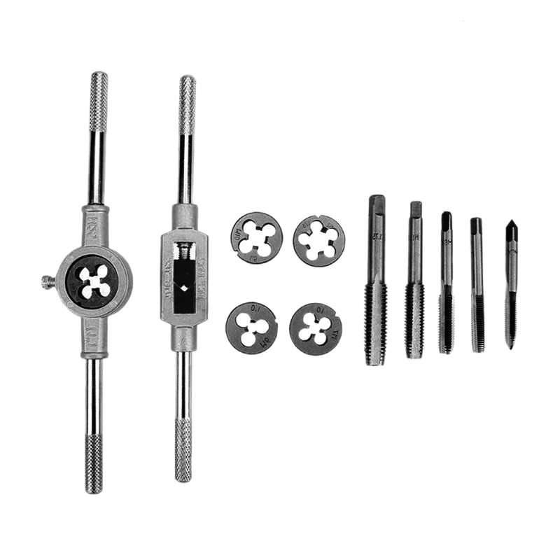 Metric Tap Set 11Pcs Mini Tap Wench Set Machine Hand Scew Thead Plug W ...
