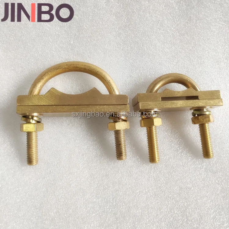 High Conductivity Grounding Connection Clamp Electric U-bolt Rod To ...