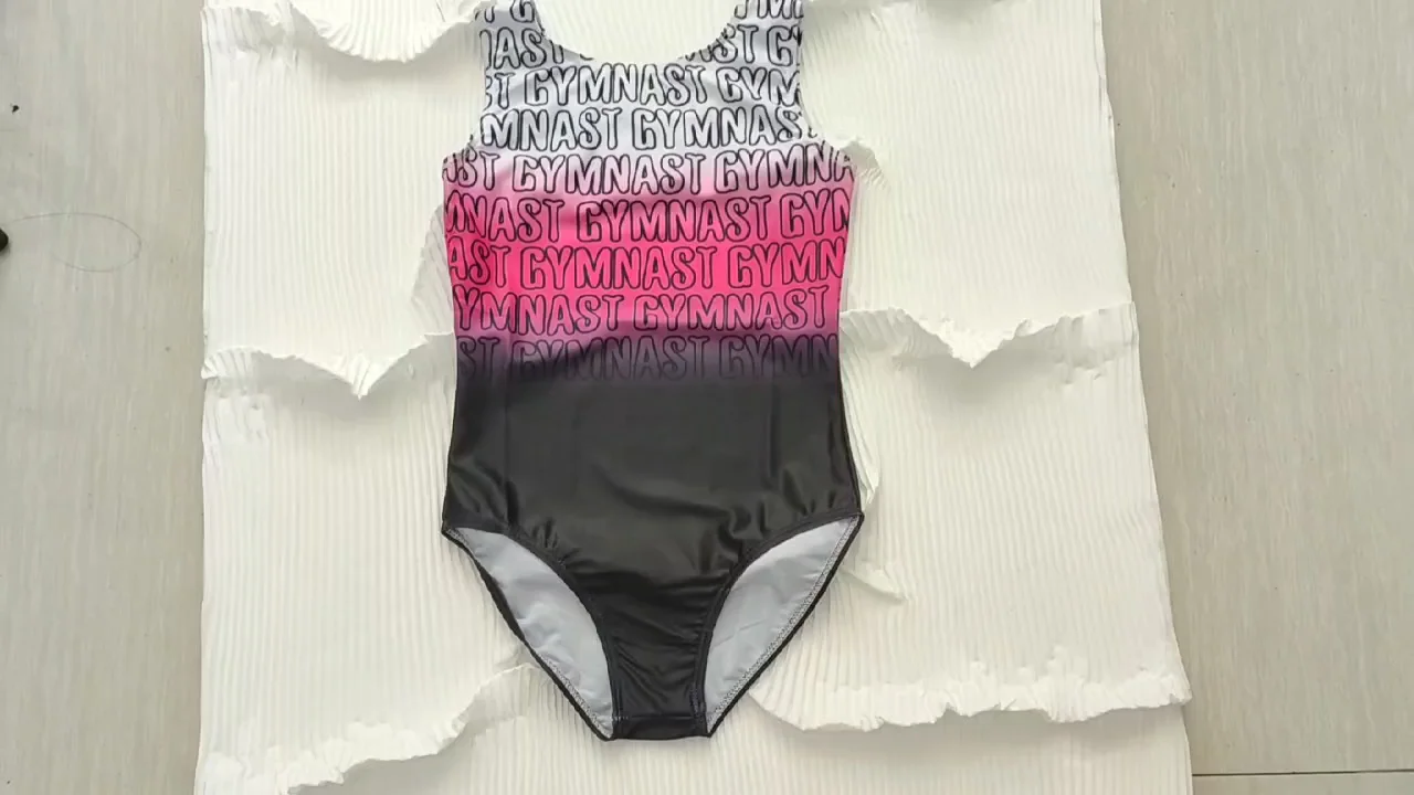 Custom Bodysuits Kids Competition Performance Wear Sleeveless ...